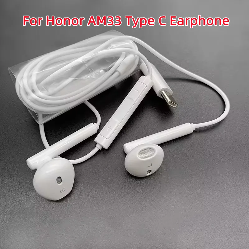 Honor 400 300 Pro X90 GT Type C Earphone In-Ear Wired Headset With ...