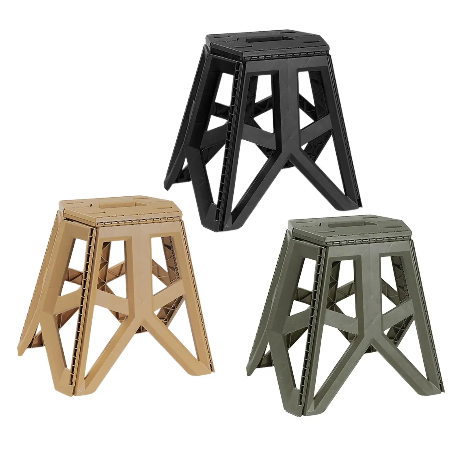 Compact-Folding-Stool-Camping-Chair-Furniture-Footstool-Plastic ...