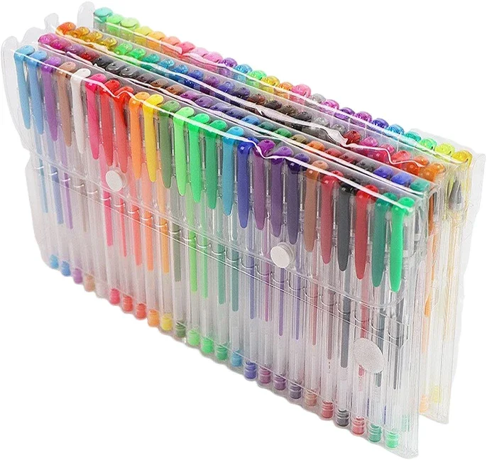 100-5Pcs-Gel-Pen-Set-100-Colored-Gel-Pens-for-Coloring-Books-Drawing ...