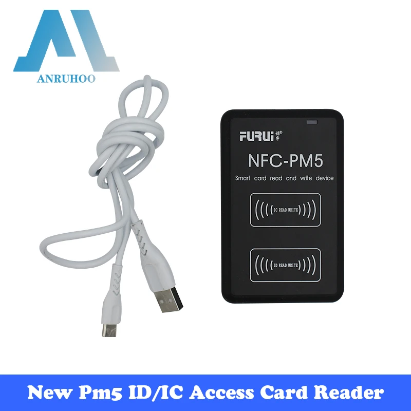 New-Pm5-Rfid-Duplicator-Nfc-Smart-Chip-Tag-Reader-T5577-Uid-Card-Writer ...