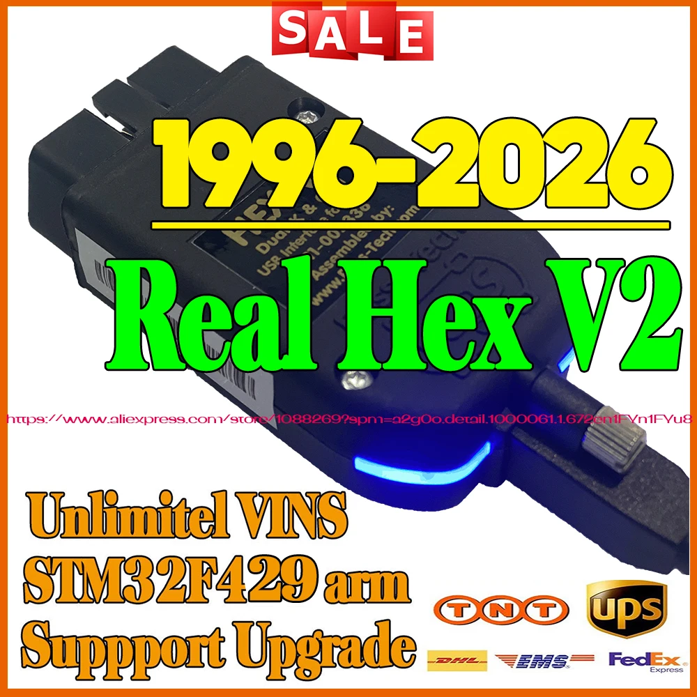 2026 UPDATE VCDS Real V2 Autocom Diagnostic Coding VAG COM HEX V2 ...
