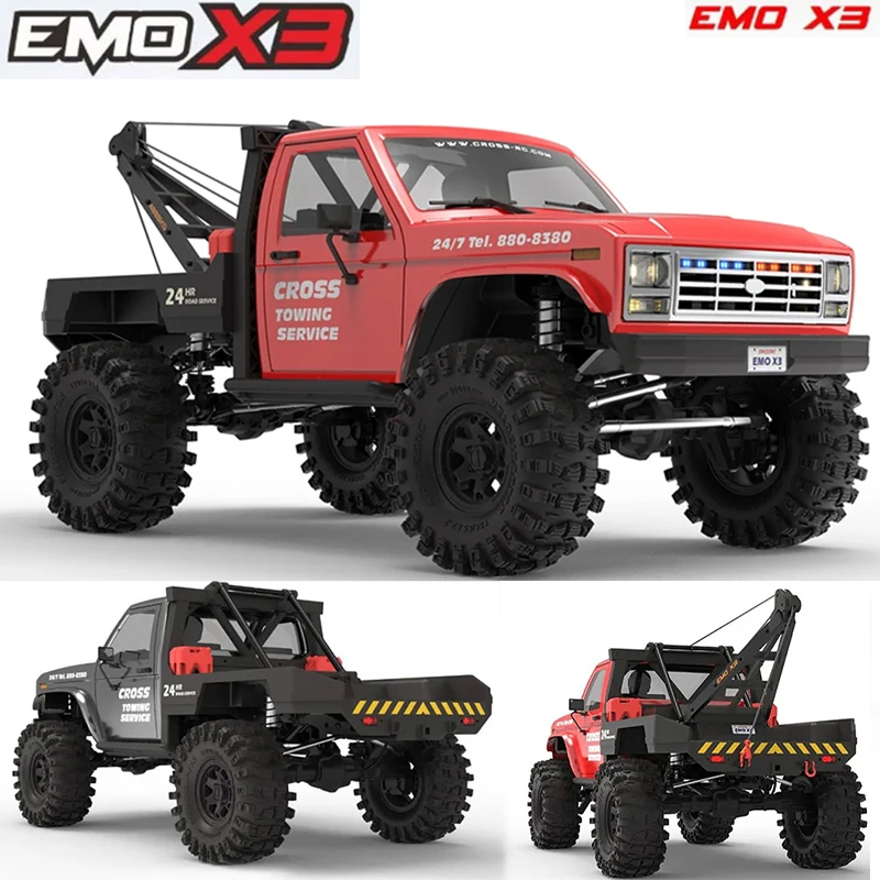 New Crossrc Emo X3 Northeastern Tigers 1/8 4x4 Rc Electric Remote ...