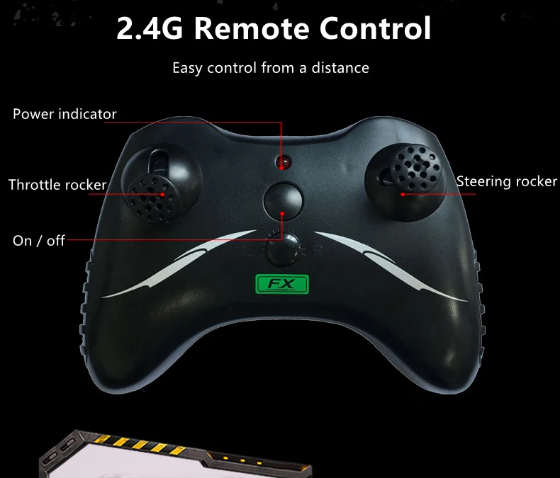Couleur FX-823 1B Avion télécommandé en mousse EPP pour enfants, mise à ...