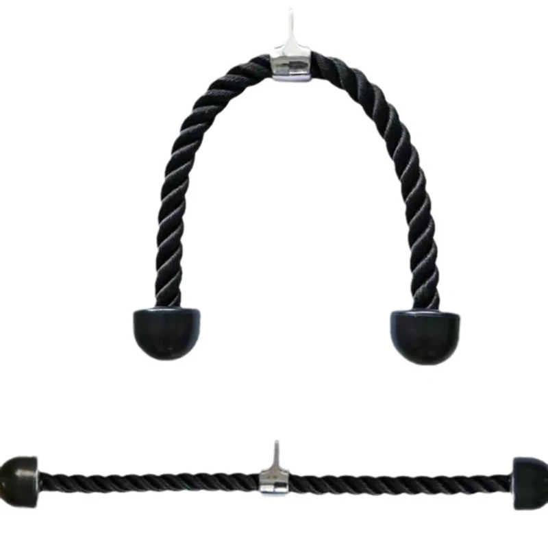 70cm-Triceps-Rope-Fitness-Home-Gym-Pulldown-Machine-Handle-Biceps ...