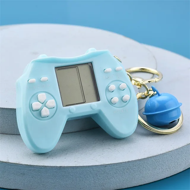 Retro Console Game Keychain Built-In Games Puzzle Video Game Mini Game ...