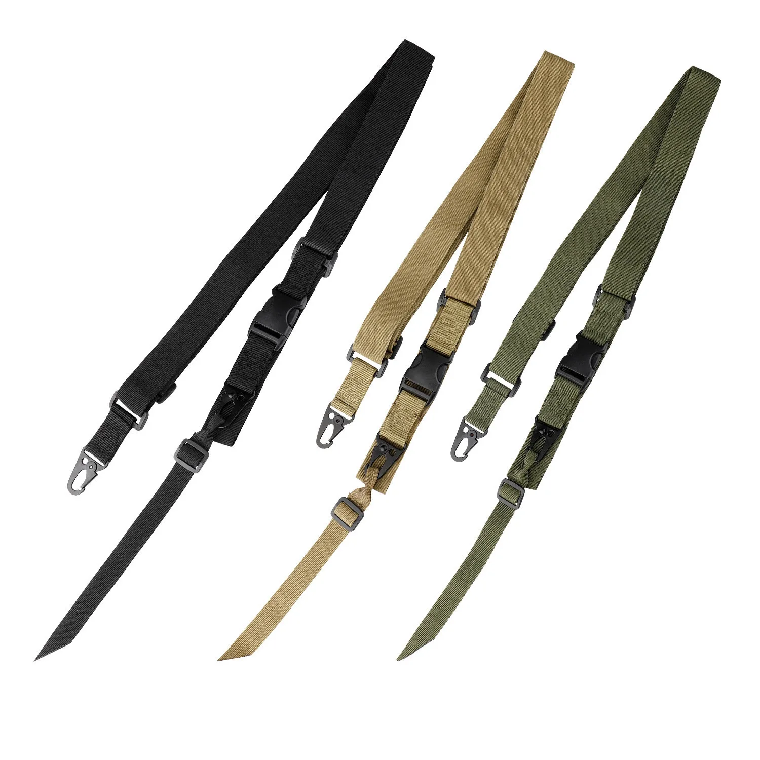 Outdoor-Military-Tactical-3-Point-Sling-Shoulder-Strap-Adjustable ...