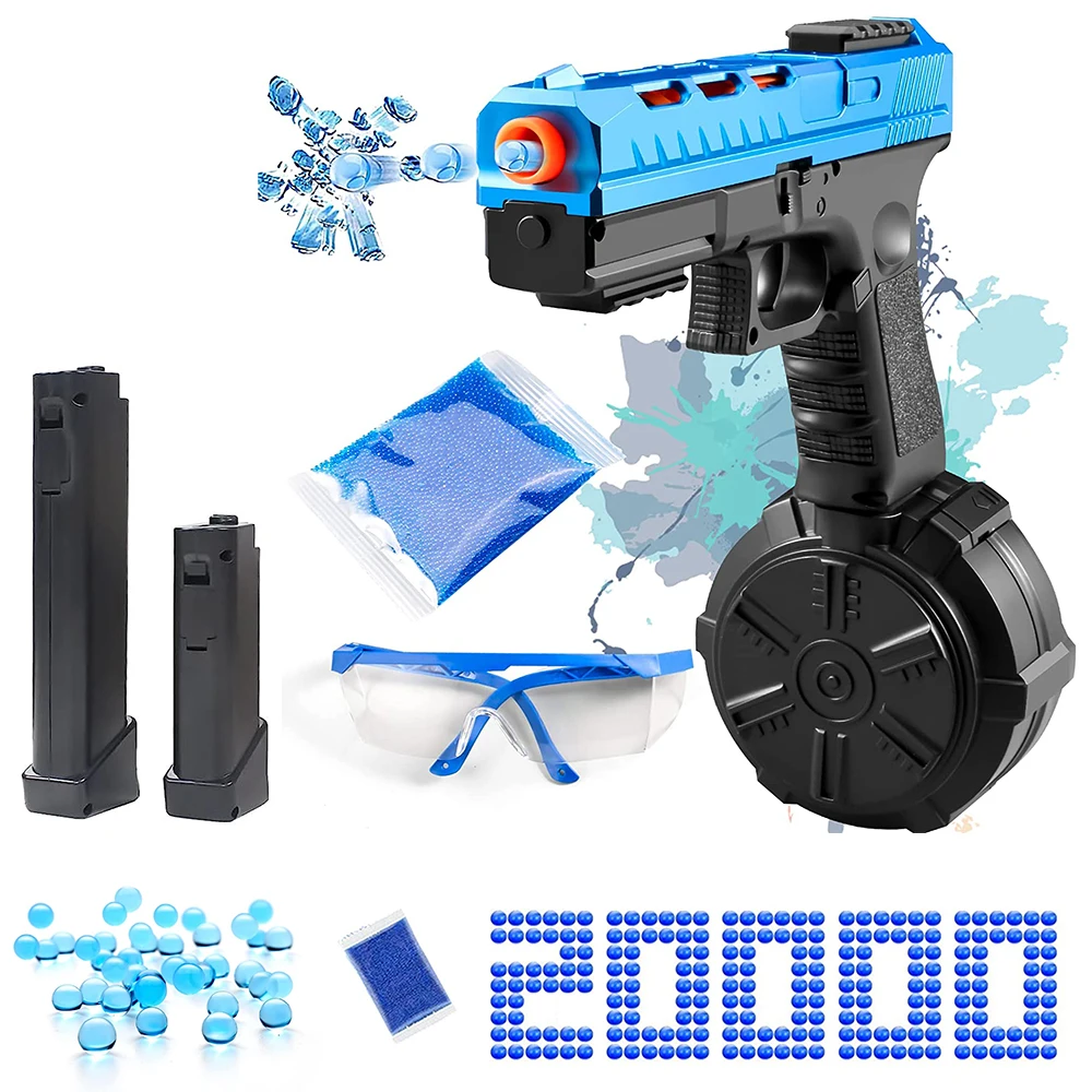 Pistola-autom-tica-Glock-Splat-com-contas-de-gua-pistola-Gel-brinquedos-para-meninos-bola ...
