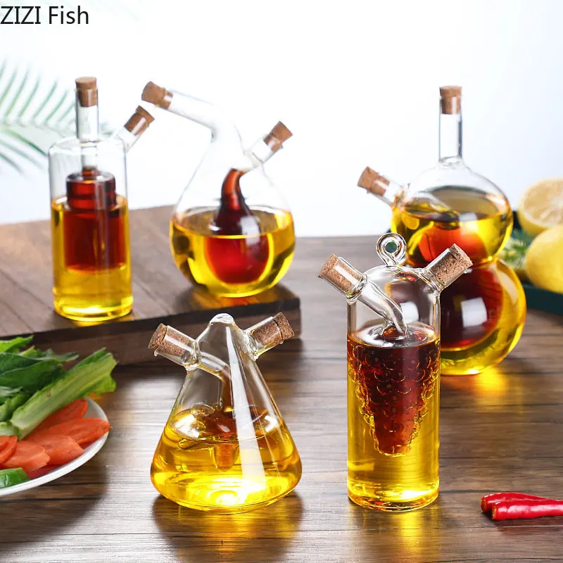 2-in-1-Double-Layer-Bottle-Sauce-Oil-Vinegar-Glass-Bottle-Condiment ...