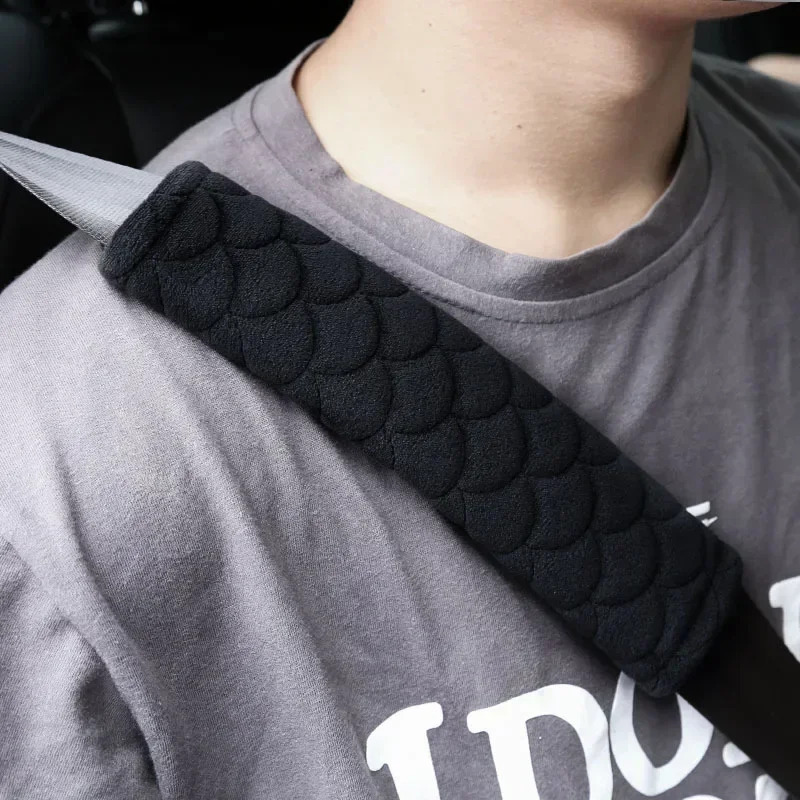 Car-Soft-Seat-Belt-Cover-Universal-Auto-Seat-Belt-Covers-Warm-Plush ...