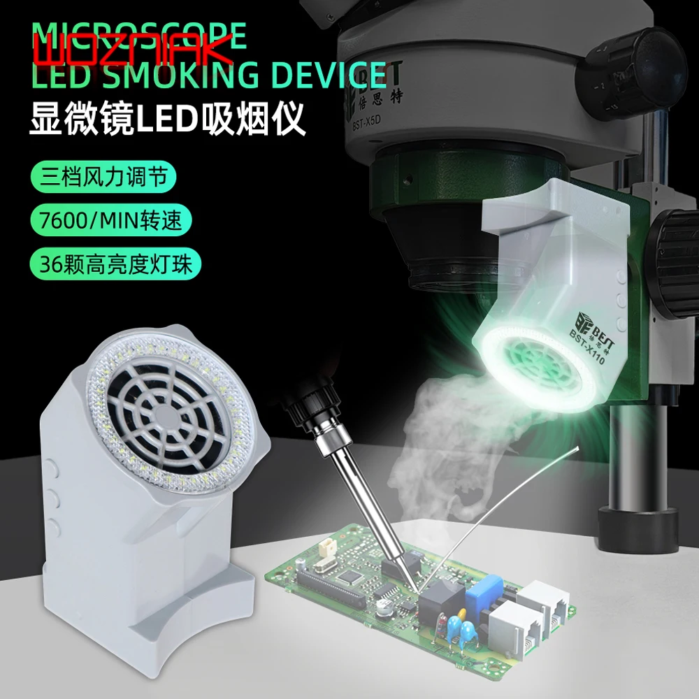 BEST-BST-X110-Microscope-LED-Lighting-Smoking-Instrument-Adjustable ...