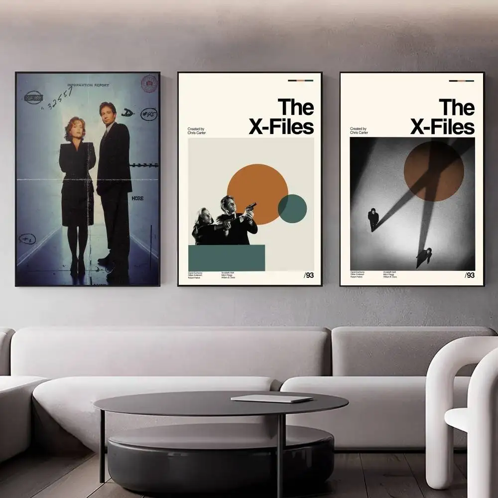 I WANT TO BELIEVE -The X Files Anime Poster Self-adhesive Art ...