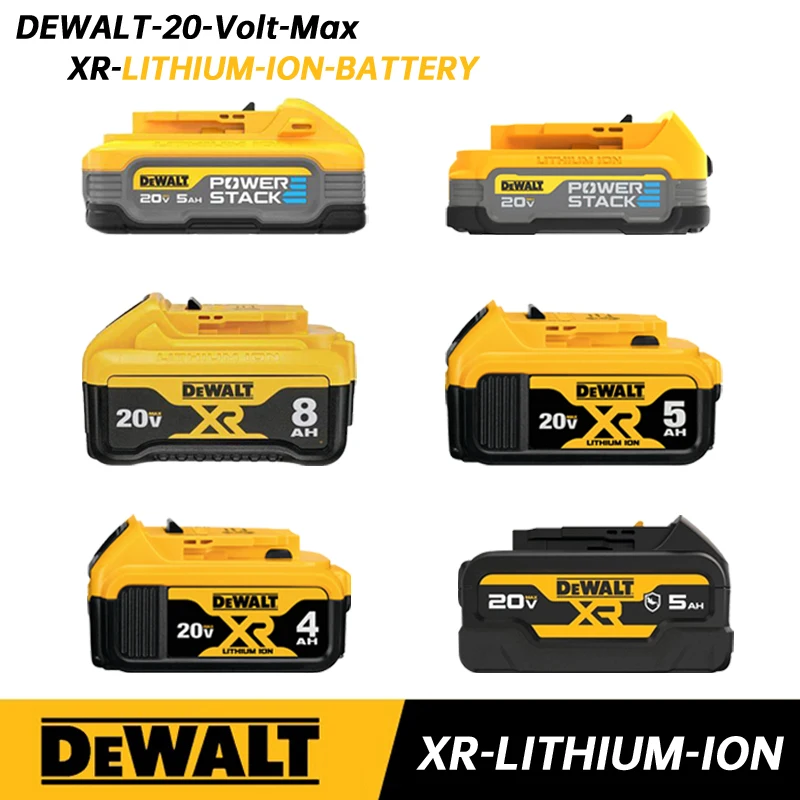 DEWALT-DCB208-DCB184-DCB182-Lithium-Battery-For-Dewalt-Power-Tools-20V ...
