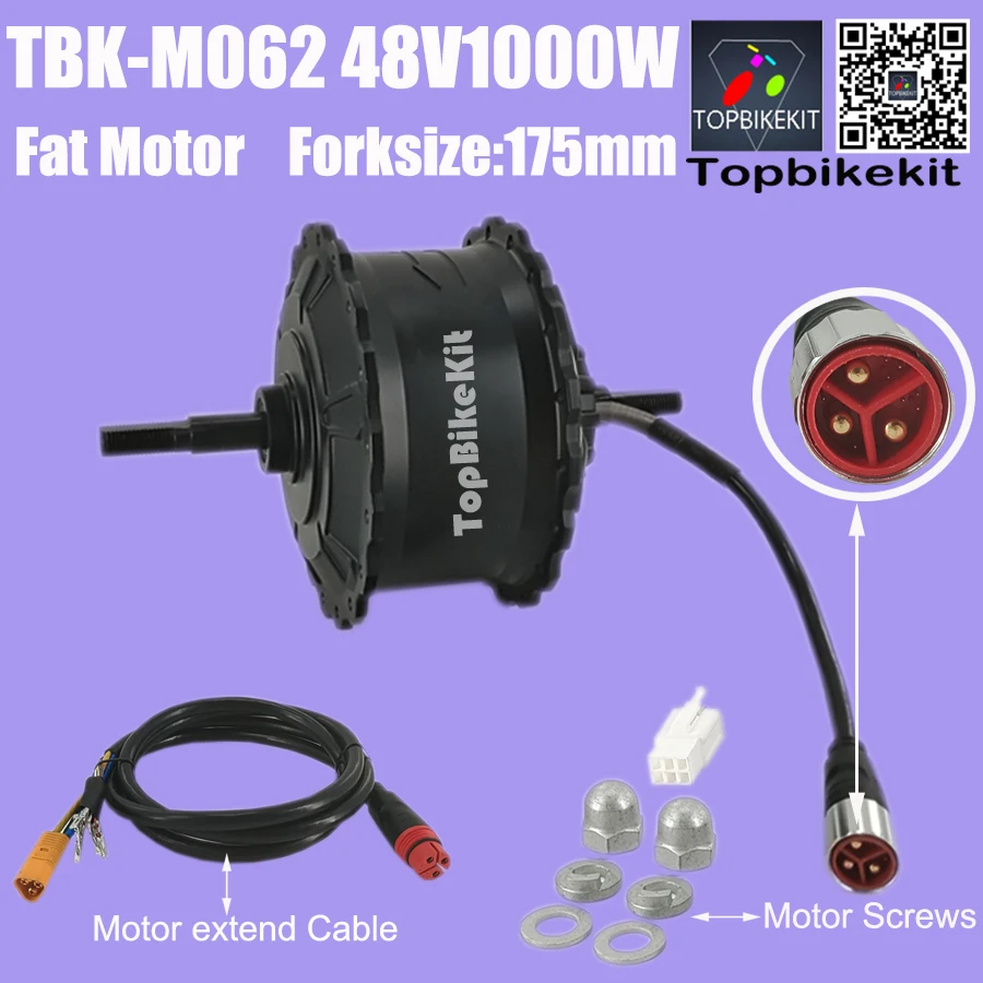 Powerful-48V-1000W-Fatbike-Motor-175mm-Fat-Bike-Motor-48V-1000W ...