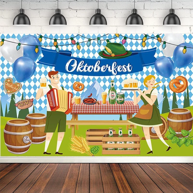 Photography-Backdrop-Bavarian-Oktoberfest-Themed-Party-Decoration ...