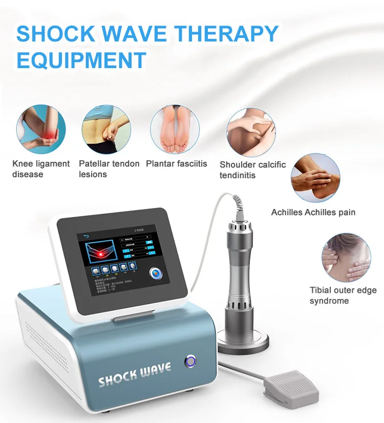 ESWT Shockwave focused for body ED Therapy Machine Joint and Muscle Pain Relief Physiotherapy ...