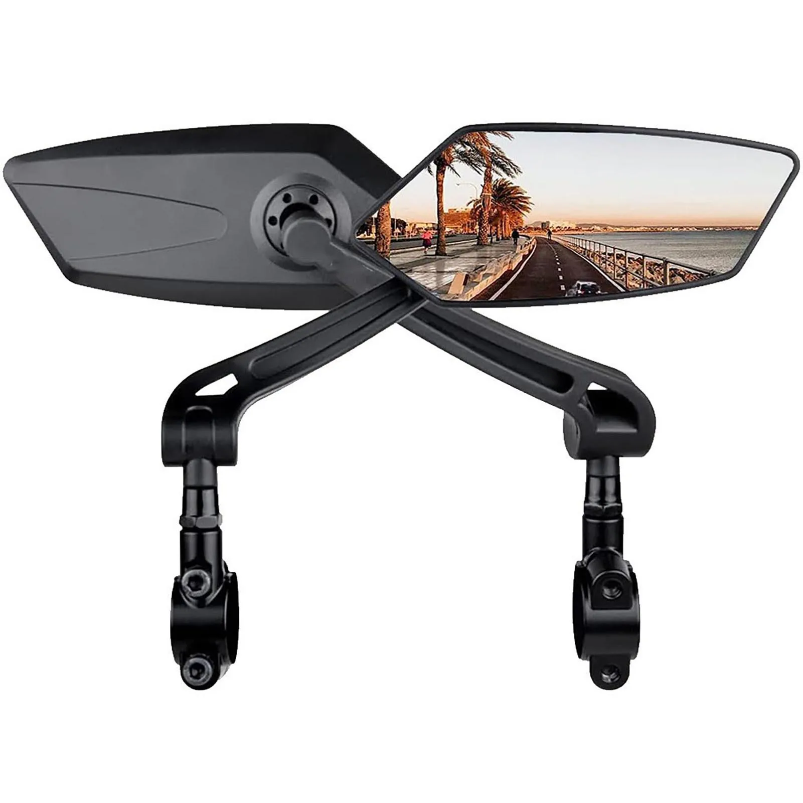 Bike-Mirror-Handlebar-Mount-360-Degree-Adjustable-Mountain-Bike-Mirror ...