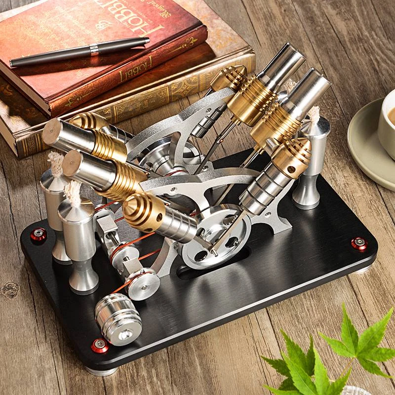 Stirling-Engine-CNC-High-End-All-Metal-Manufacturing-Can-Start-The ...