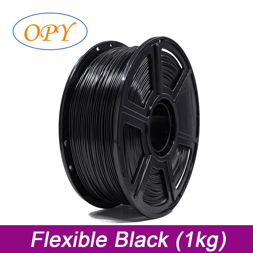 Flexible Rubber Filament 3d Printer Elastic 1 75 Mm Plastic Material ...