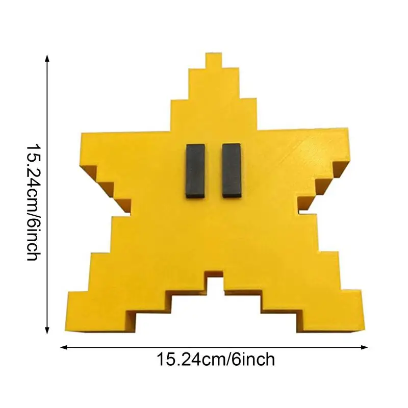 Mario Star Stencil