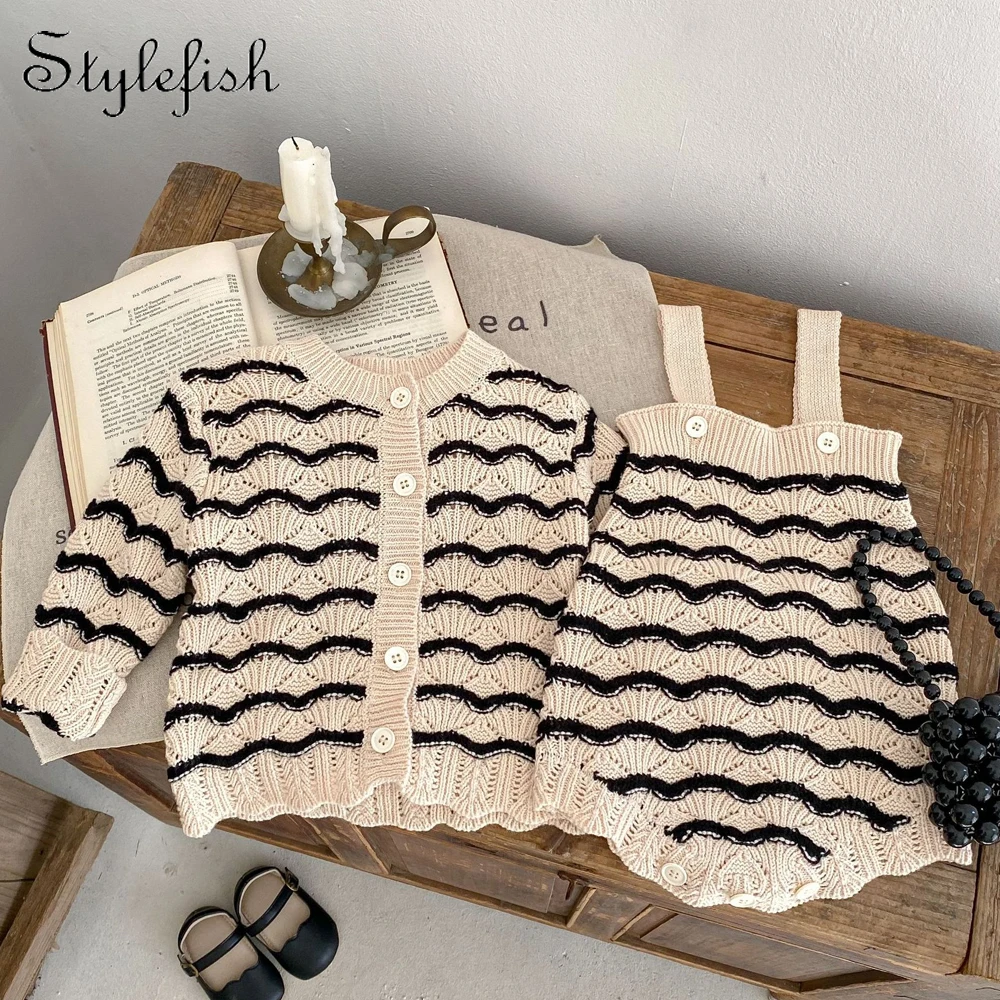 INS-Spring-and-Autumn-Clothing-Infant-and-Toddler-Girls-Black-Wave ...