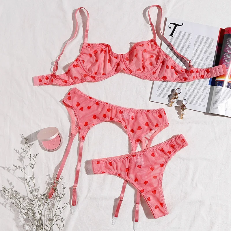 Ensemble-de-lingerie-3-pi-ces-pour-femmes-soutien-gorge-et-culotte-sexy ...