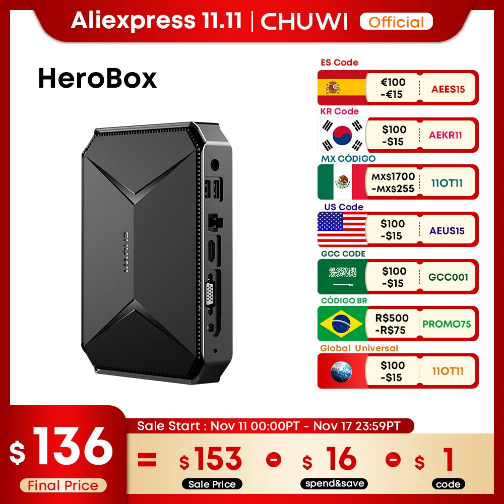 CHUWI-Mini-PC-HeroBox-Intel-Celeron-N100-J4125-Quad-core-CPU-Windows-10 ...
