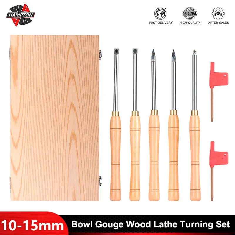 10-15MM Bowl Gouge Wood Lathe Turning Set for Woodworking Tools Wood ...