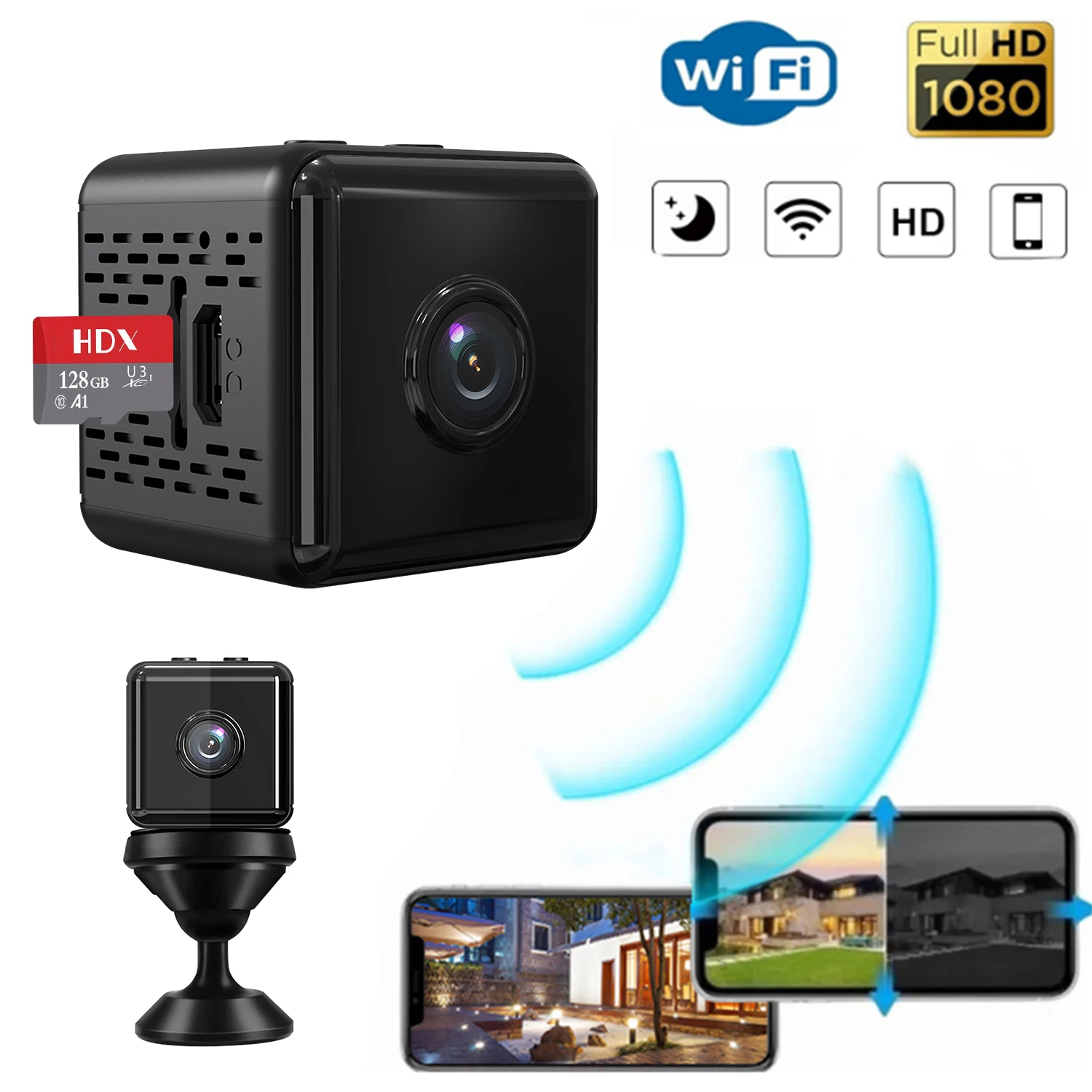 2K-1080P-Full-HD-pixel-Wifi-mini-camera-low-power-Remote-monitor-night ...
