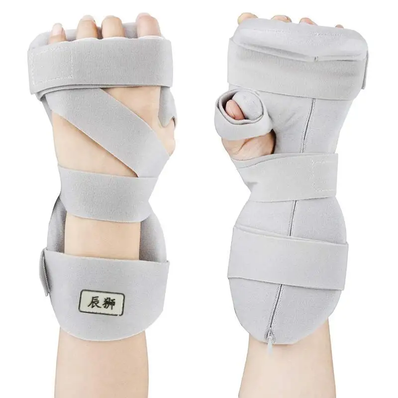 Adjustable-Stroke-Hand-Brace-Support-Finger-Night-Hand-Splint-Support ...