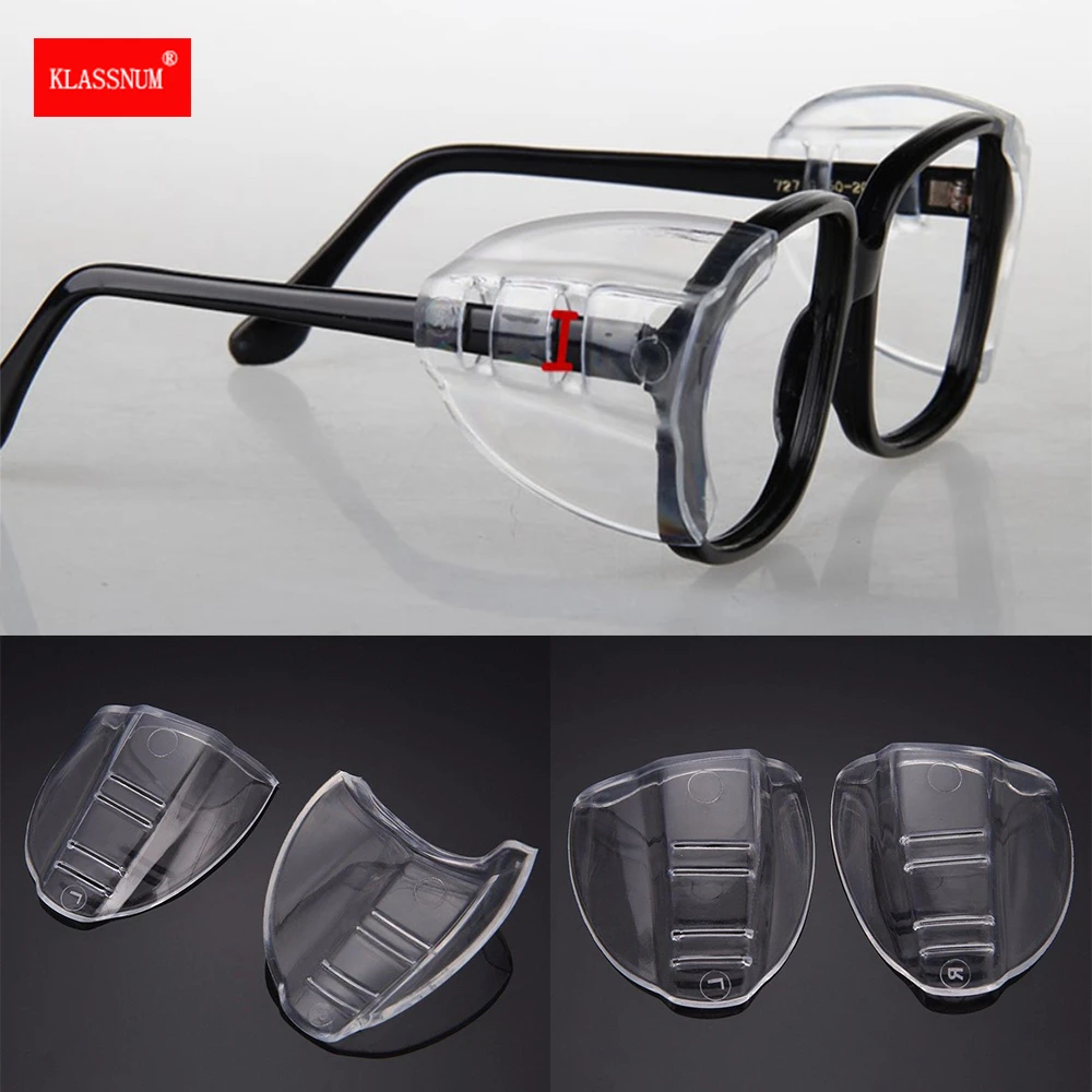 Safety Eye Glasses Side Protection | Clear Side Shields Safety Glasses ...
