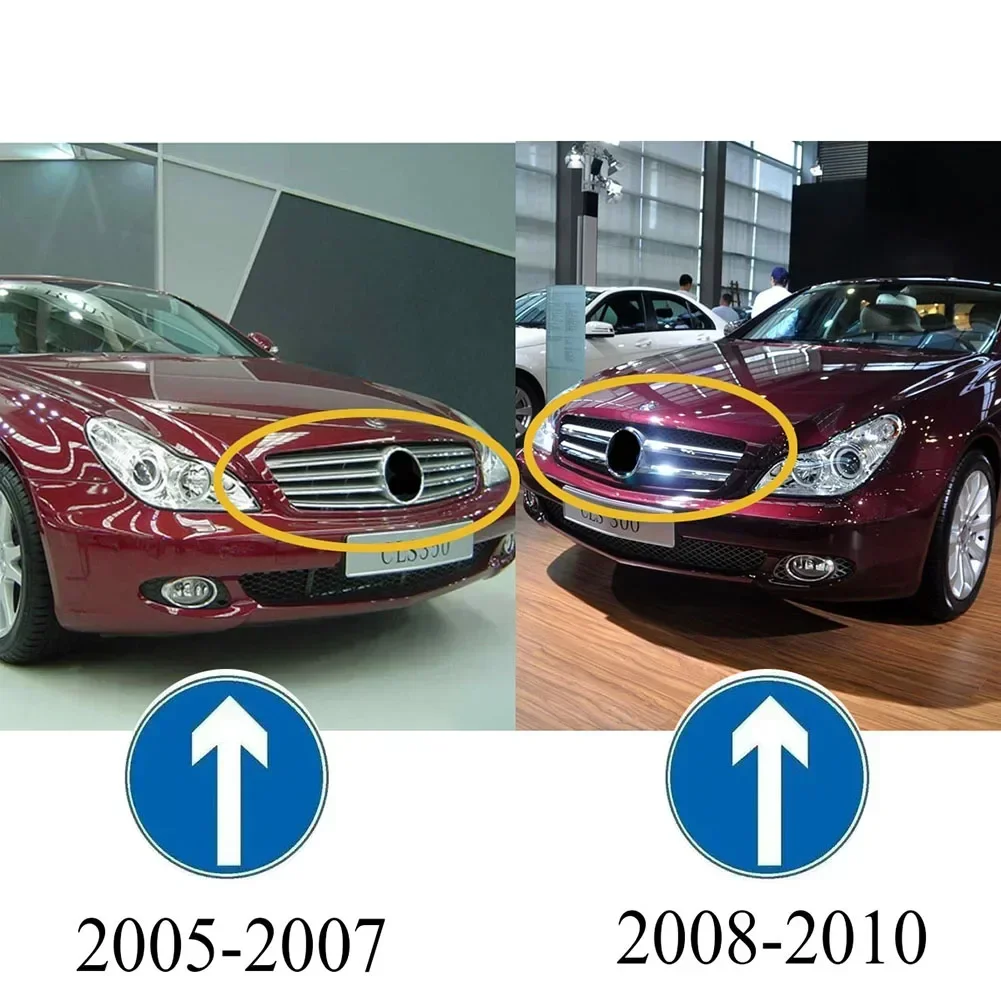 メルセデスベンツ レースアッパーグリル フロントバンパー W207 E クーペ 2009 2010 2011 2012 2013 2014 2015 2016｜外装、エアロ