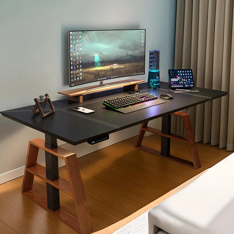 Ergonomic Computer Desk Oak