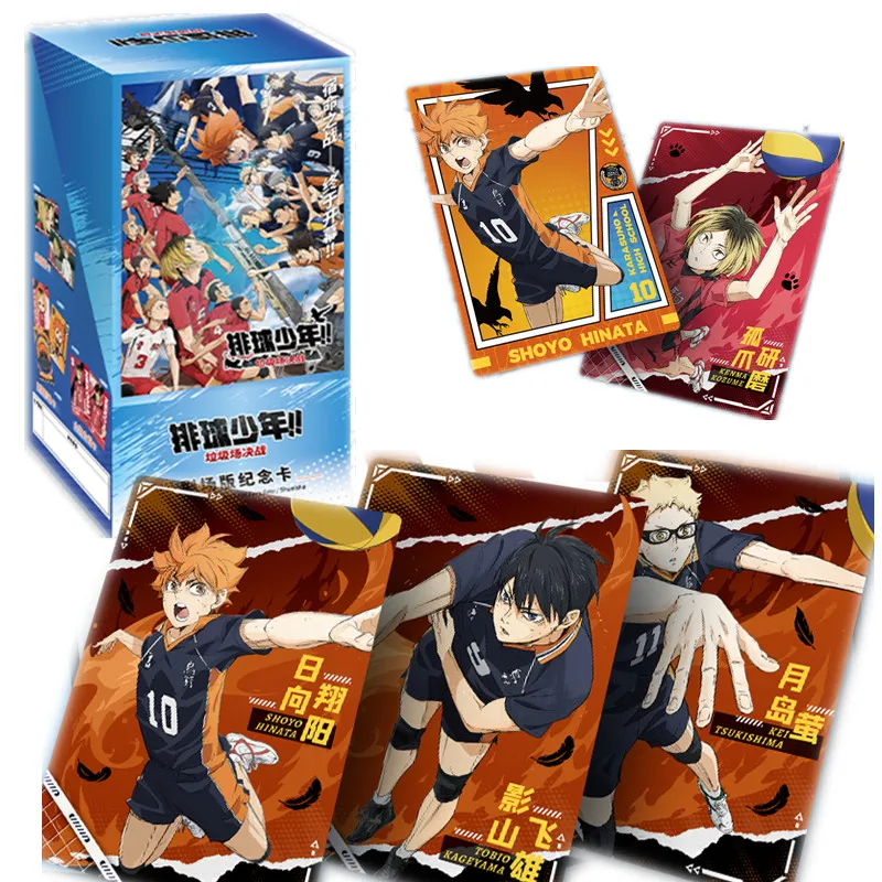 Haikyuu Cards Hinata Shoyo Kageyama Tobio Tsukishima Hotaru Anime ...