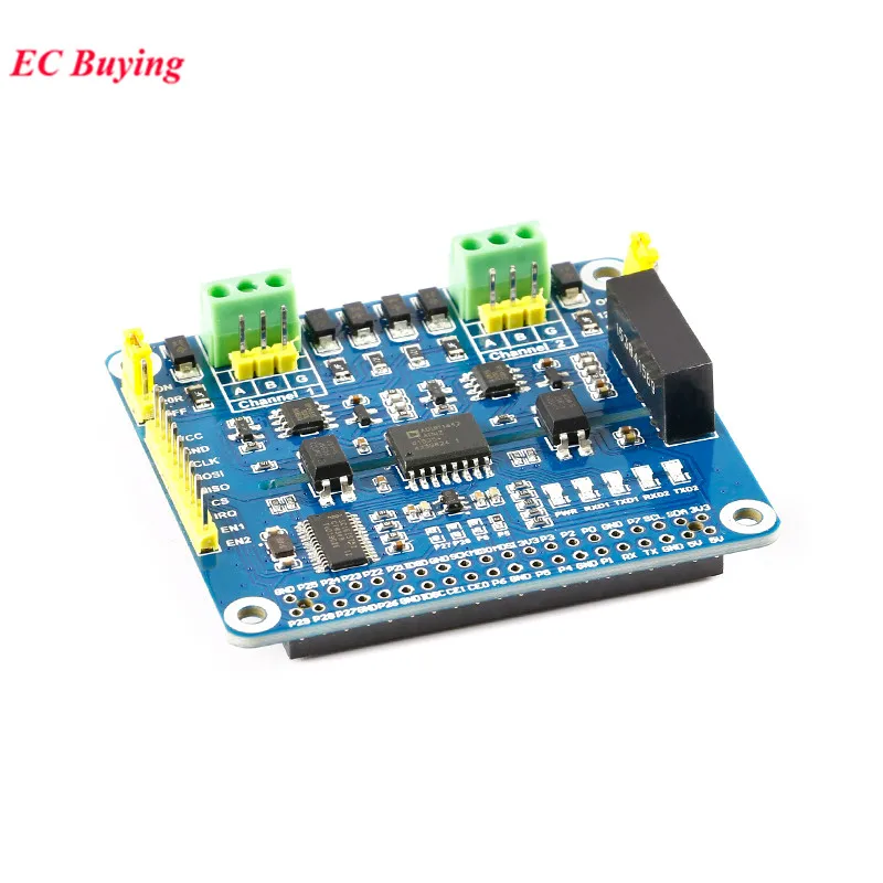 2-CH-RS485-HAT-2-Channel-Isolated-Expansion-Board-Module-SC16IS752 ...