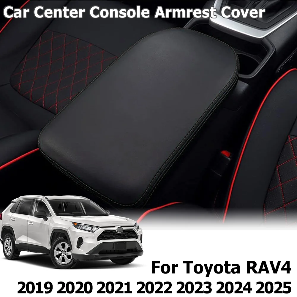 Car Center Console Armrest Cover Pad for Toyota RAV4 2019 2020 2021 ...