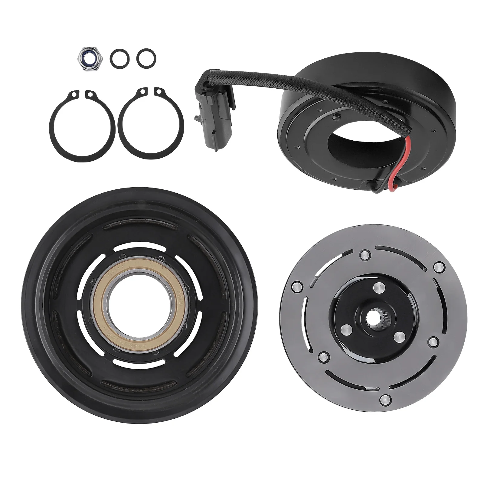 AC Compressor Clutch Kit for Jeep Liberty Dodge Dakota Ram 1500 2500 3500 2002 55037466AE ...
