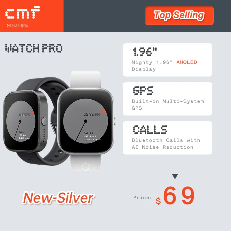 CMF-by-That-Watch-Pro-Smartwatch-Vers-o-Global-1-96-AMOLED-Bluetooth-5 ...