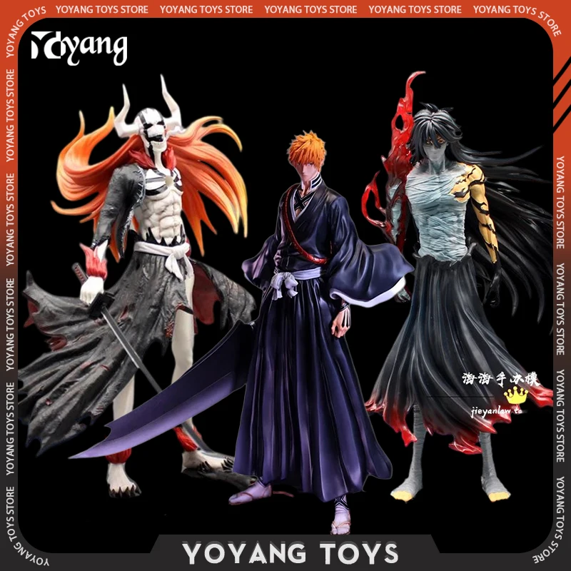 33cm Bleach Anime Figura Kurosaki Ichigo Ação Estatueta Faca Gigante ...