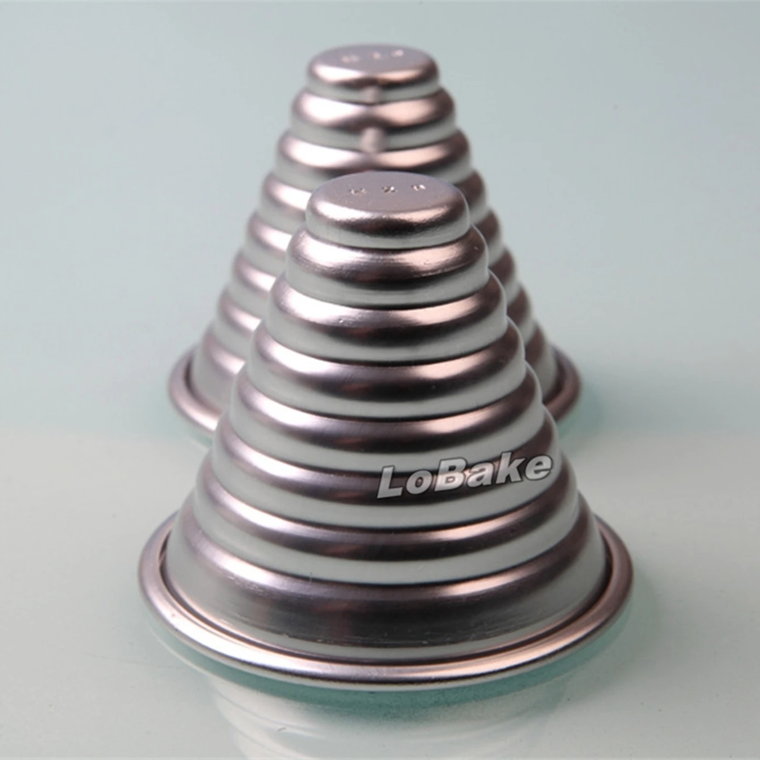 (5pcs/lot) Unique design 8 layer cone conus shape aluminium alloy pizza ...