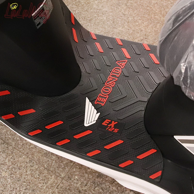 Scooter-Motorcycle-Mats-pedal-For-EX125-Honda-SDH125T-36-Rubber-Foot ...