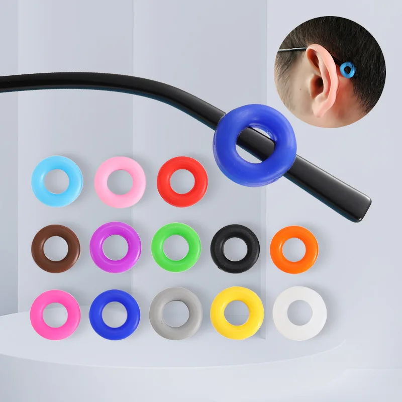 10-Glasses-Round-Ear-Grip-Eyeglasses-Temple-Tip-Sleeve-Retainer-Anti ...