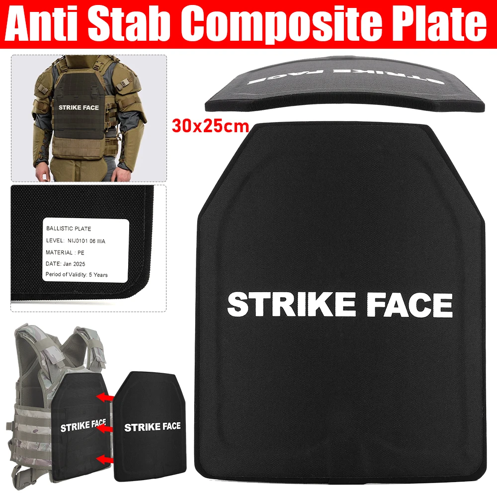 2025 Bulletproof Plate 30x25cm Lightweight Bulletproof Protection Body ...