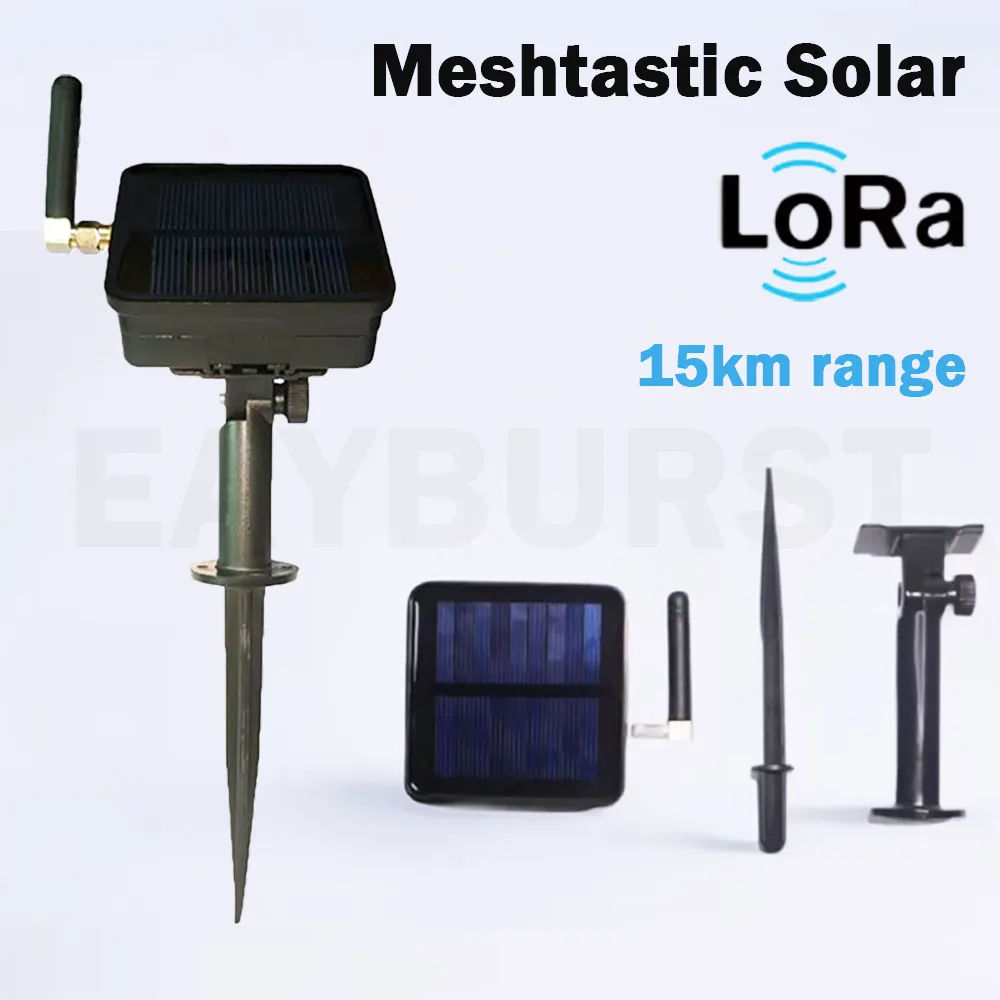 Meshastic LoRa Solar Power Lora Node Repeater with NRF52840 SX1262 Dev ...