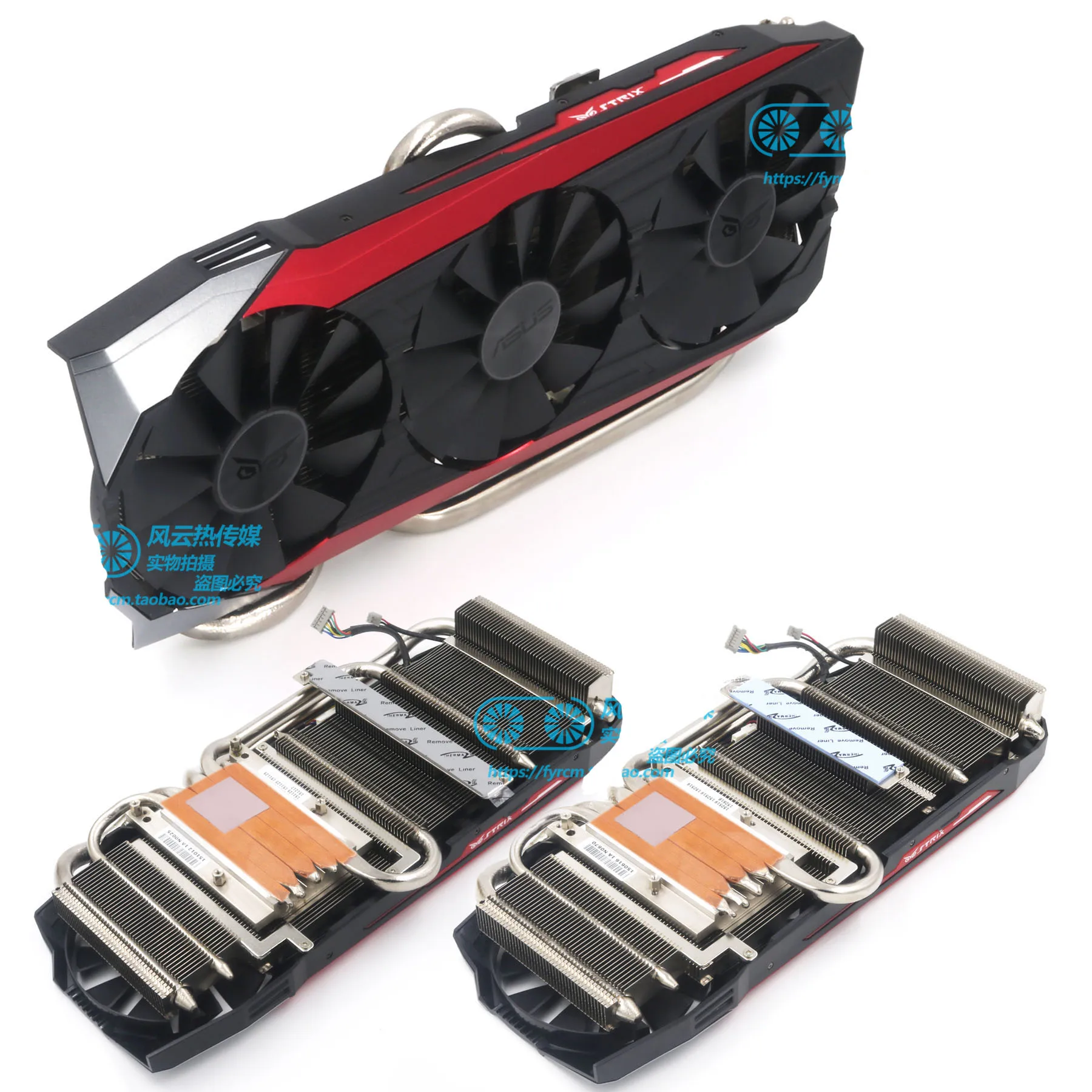 ASUS radiador GPU para ASUS STRIX Raptor GTX980Ti/R9 390X/R9 390 ...