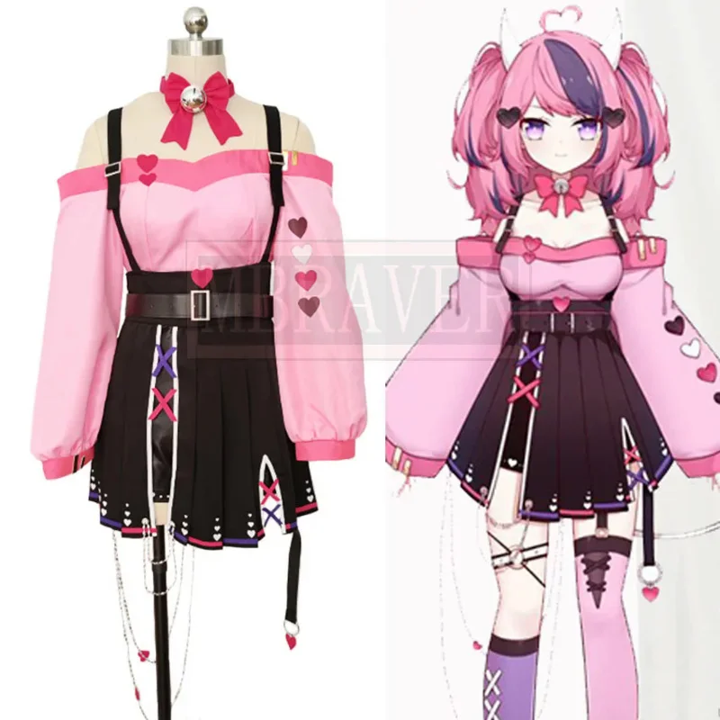 Youtube-Vtuber-Hololive-Ironmouse-Cosplay-Iron-Mouse-Costume-Uniform ...