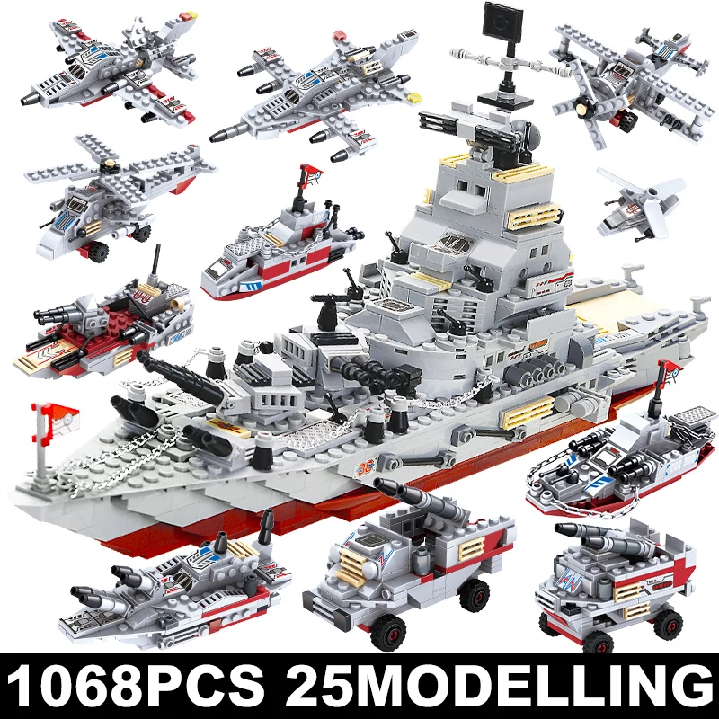 Marine-Kriegs-wagen-Schiff-Armee-Boot-Flugzeug-Modell-Kriegsschiffe ...