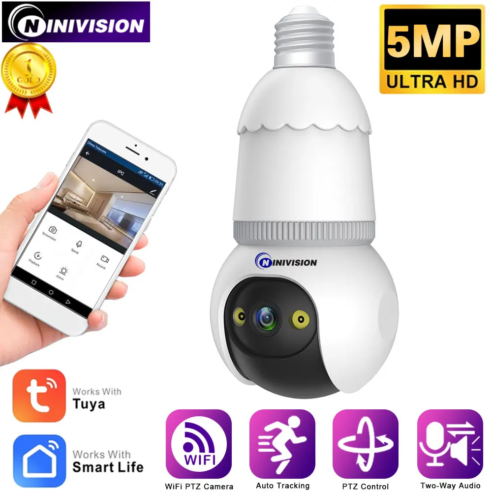 E27-Bulb-Camera-5MP-HD-Bulb-Camera-Two-way-Talk-Security-Surveillance ...