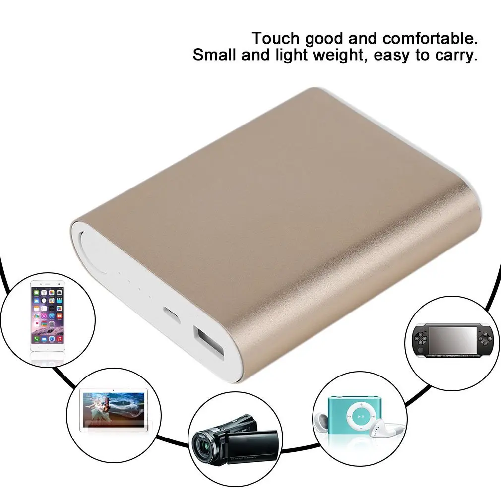 10400mAh DIY Power Bank 4*18650 Battery Box Case Kit Universal USB ...
