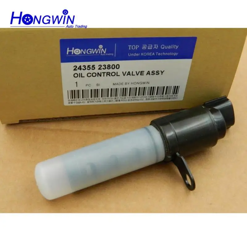 24355 23800 타이밍 오일 제어 밸브 ASSY VVT 가변 타이밍 솔레노이드, 현대 기아 모터 엘란트라 소울 2.0L ...