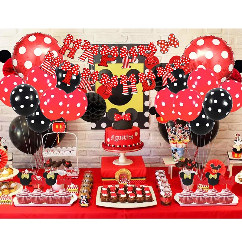Minnie Mouse Red Party Ideas